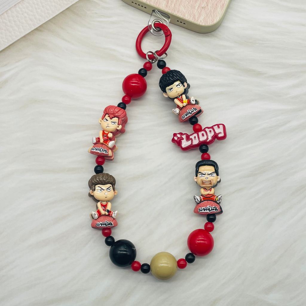 Cartoon Mobile Phone Chain Bag Chain Key Pendant Naruto Slam Dunk Cute ...