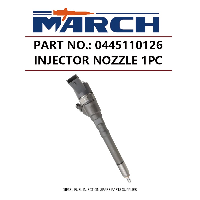 Diesel Fuel Injector Assembly 0445110126 for HYUNDAI Santa KIA Sportage ...