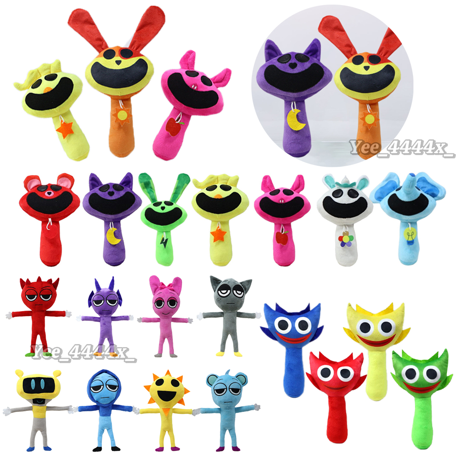 Sprunki × Smiling Critters Figure Doll Game peripheral Smiling Critters ...