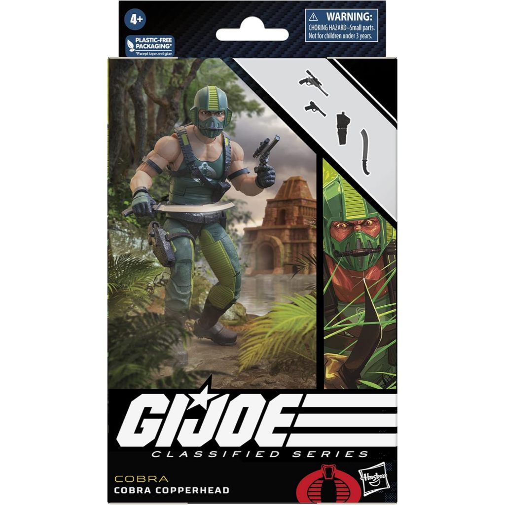 G G. I. Joe Classified Series Cobra Copper Head, Collectable G.I. Joe ...