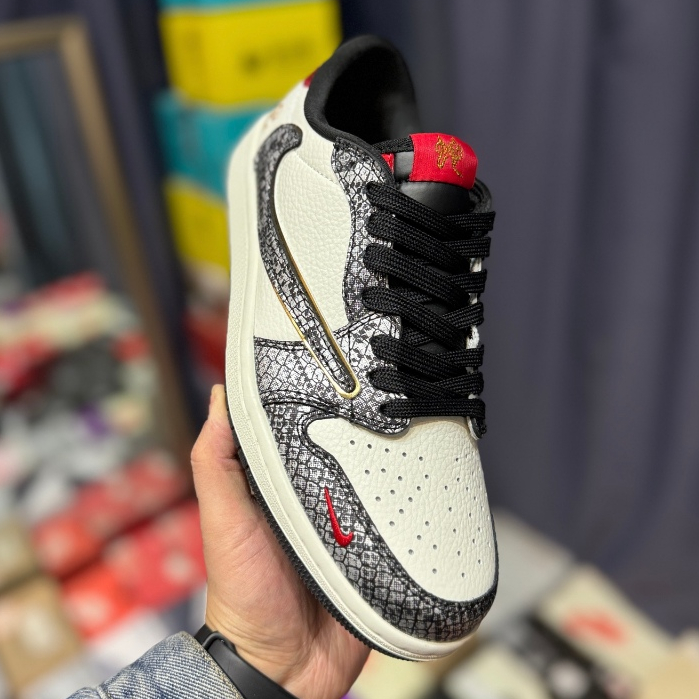 Air Jordan 1 "Reverse Mocha" AJ1 TS Lightning low-top culture ...