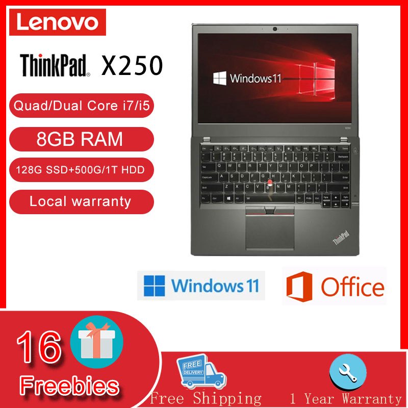 Lenovo ThinkPad X250 Laptop Intel Quad/Dual-Core i7/i5 8GB RAM 128G ...