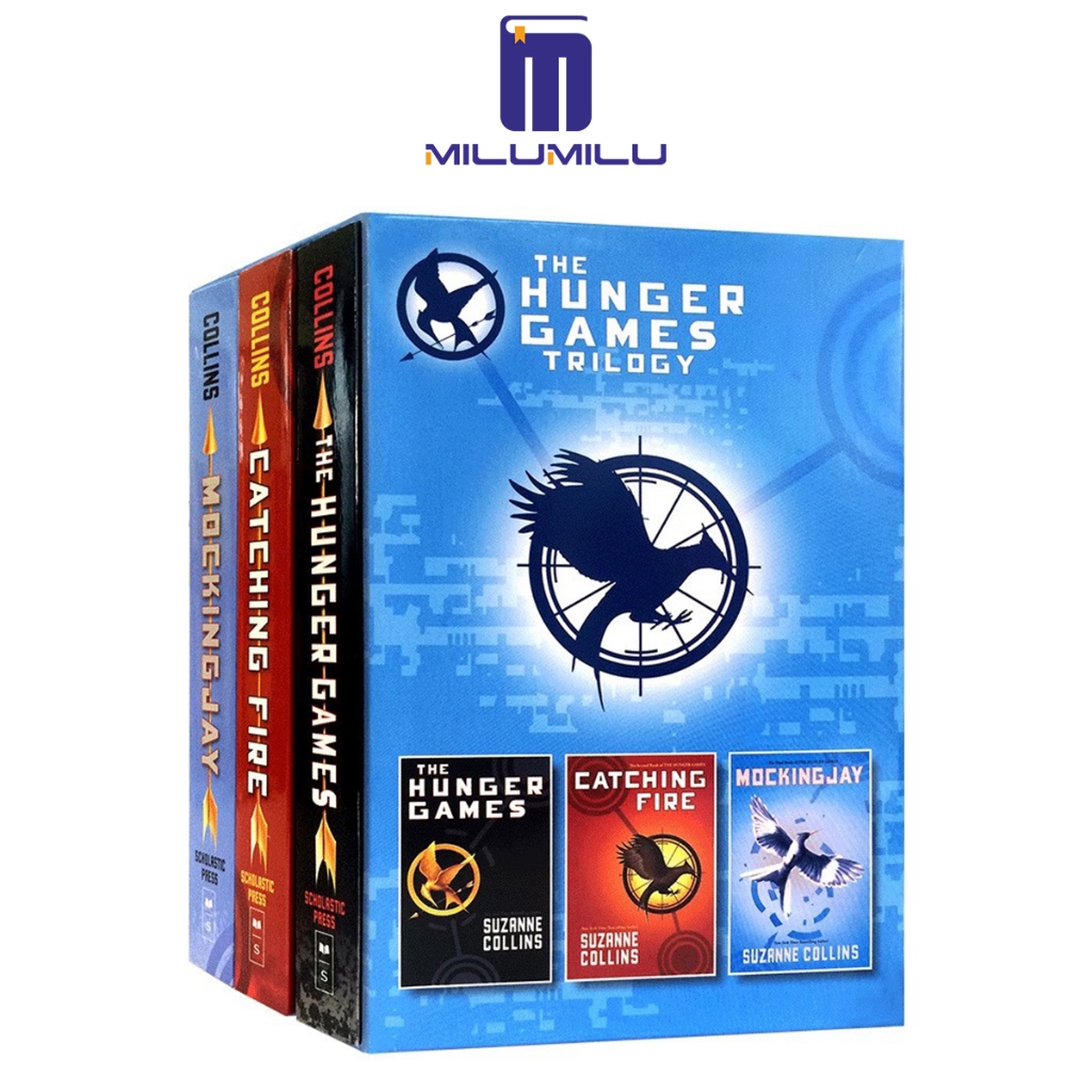 The Hunger Games Trilogy Paperback by Suzanne Collins Original English ...