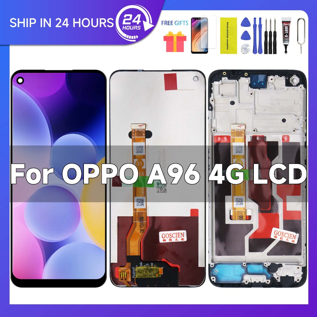 6.59'' IPS For Oppo A96 CPH2333 LCD Display Touch Screen Touch Panel ...
