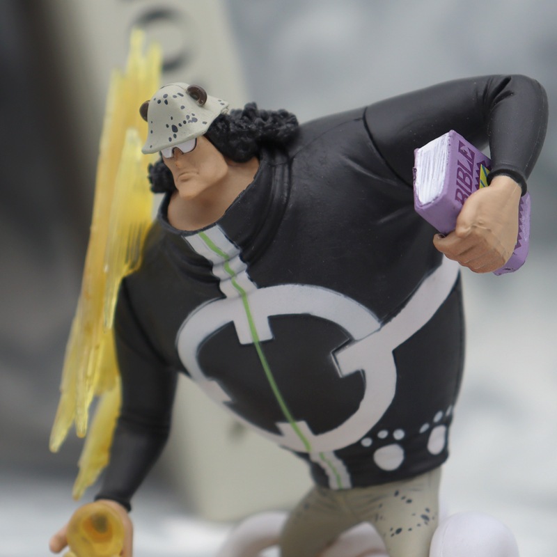 10cm Anime One Piece Figure Luffy 10cm Tyrant Bear Statue Action Figure ...