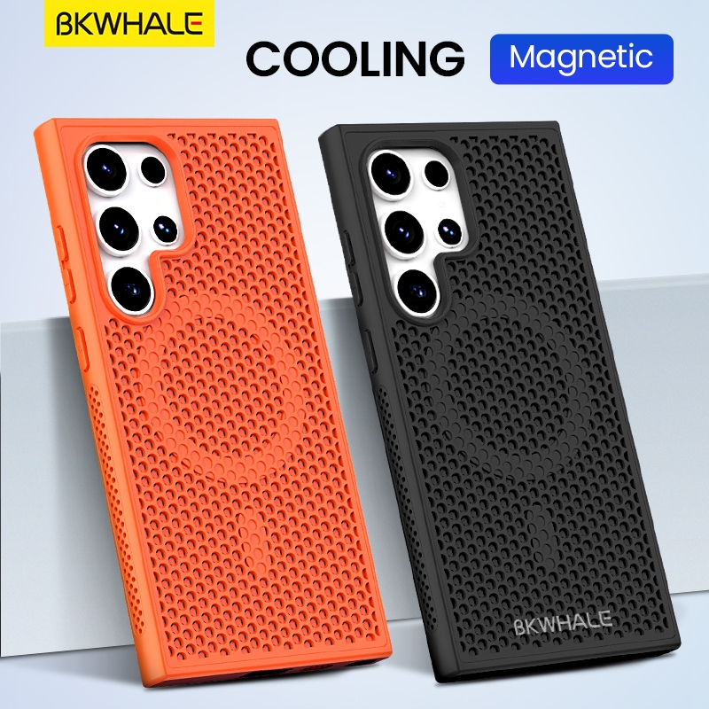 BKWHALE Cooling Magnetic Phone Case For Samsung Galaxy S25 Ultra S24 ...