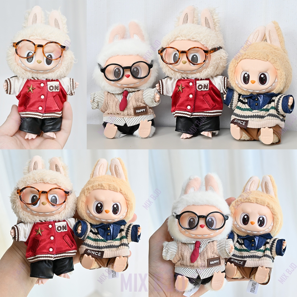 17cm Labubu Macaron clothes for V1& V2 &V3 fashion clothes Set (only ...
