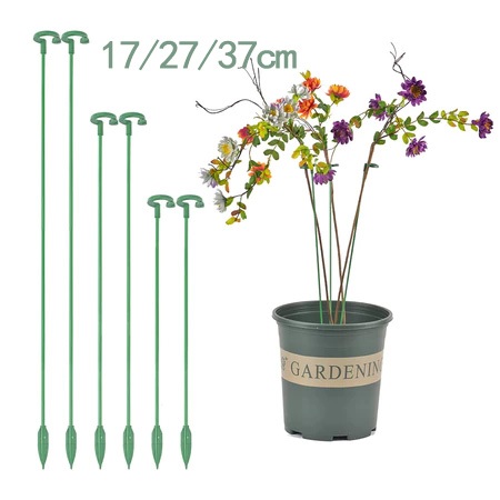 Flower Supports Plant Bracket Succulent Rod Fixed Anti-lodging Leaf ...