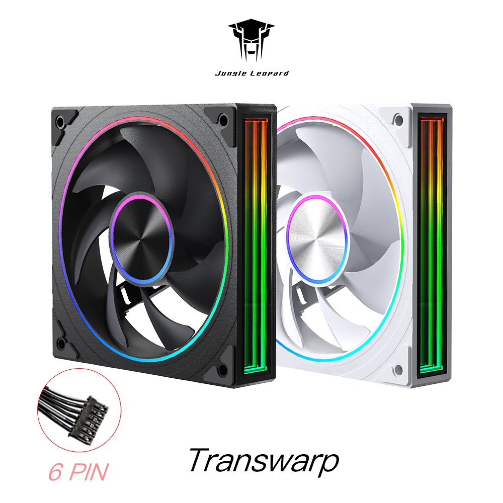 Jungle Leopard Transwarp CPU Fan 6PIN RGB 120mm Infinite Mirror ...