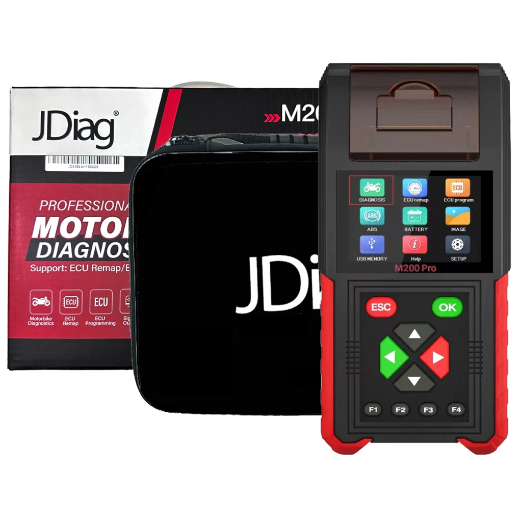 2024 Remap Tool JDiag Motorcycle Scanner M200 PRO Universal Motorcycle ...