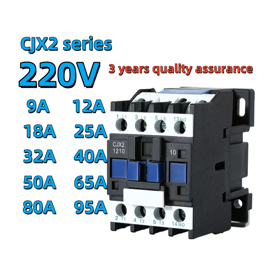 CHNT Ac contactor CJX2-0910 1210 1810 3210 4011 | Shopee Philippines