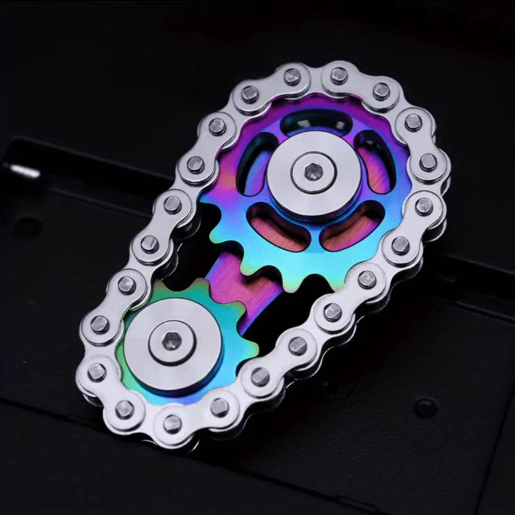 Sprockets Flywheel Fingertip Gyro Fidget Spinner Antistress Anxiety ...