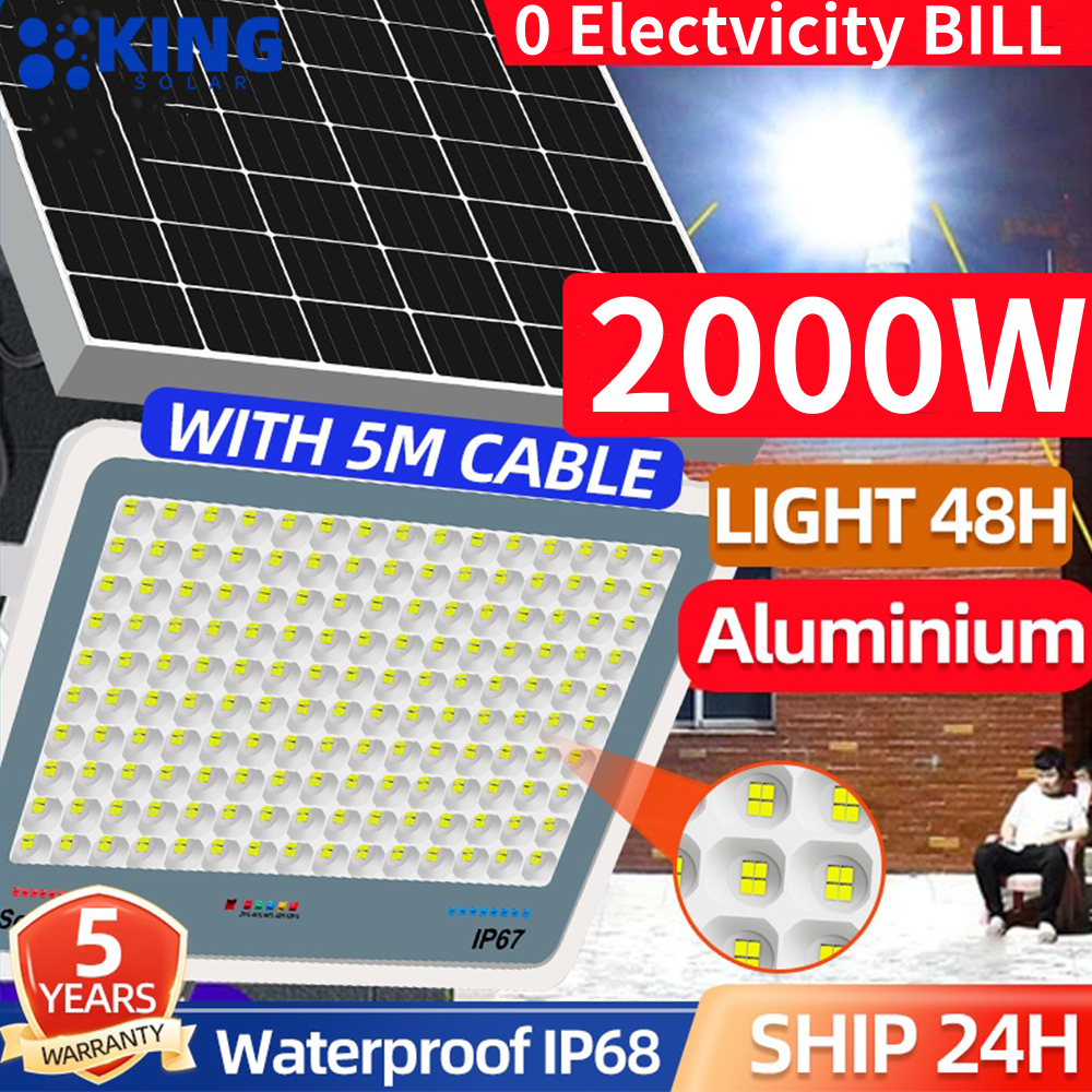 KINGSOLAR 500w 1000w1500w 2000W3000Watts Solar Light Waterproof Indoor ...