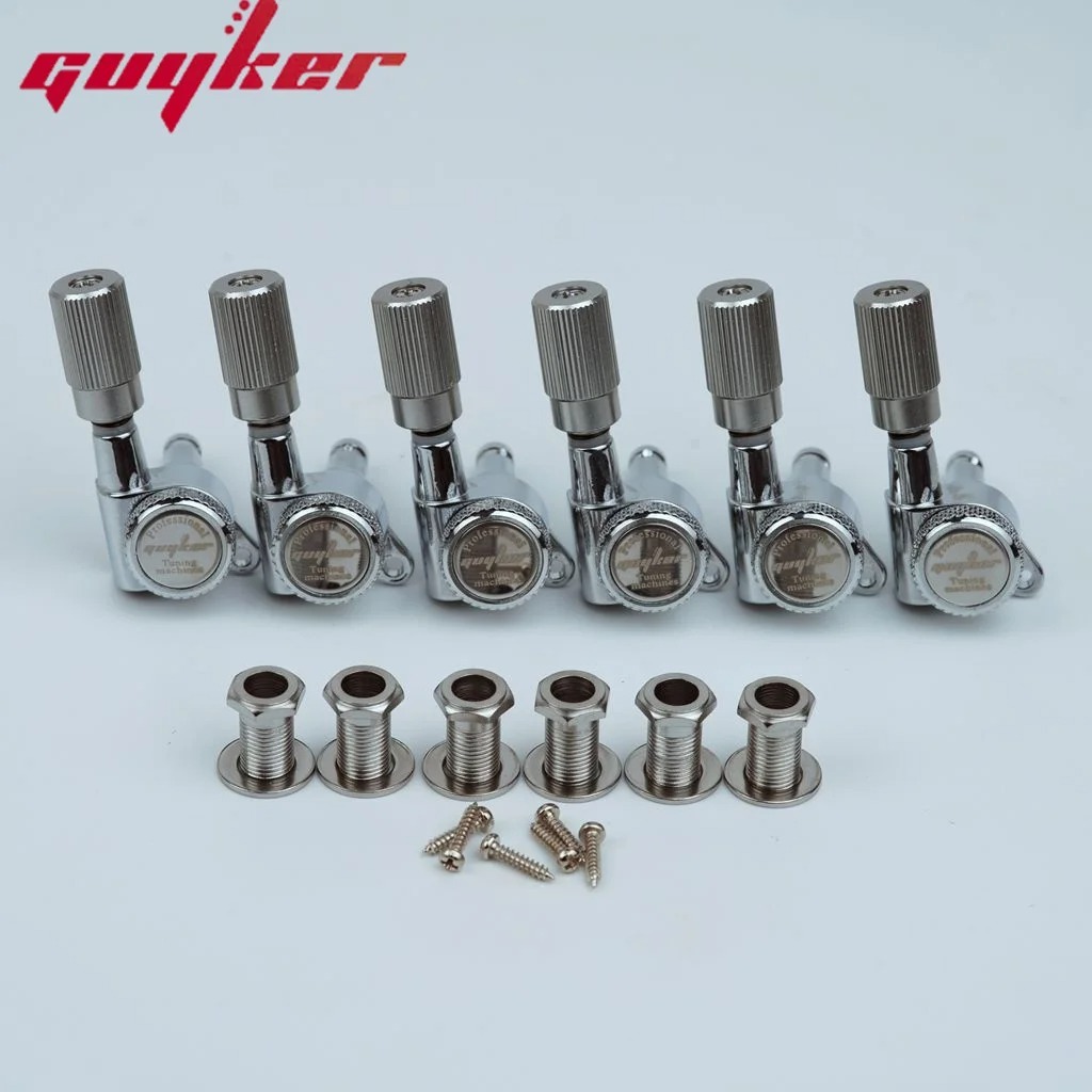 1 Set GUYKER Machine Heads Locking Tuners Tuning 1:18 Vertical ...