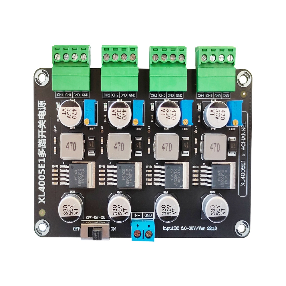 XL4005E1 DC-DC Adjustable Voltage Reduction Power Supply Module 5A ...