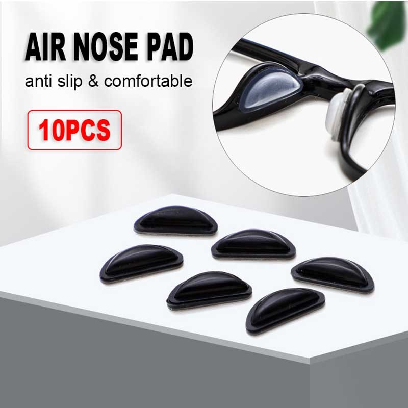 Glasses accessories Nose Pad Air Silicone Non-slip Nose Support Nose ...