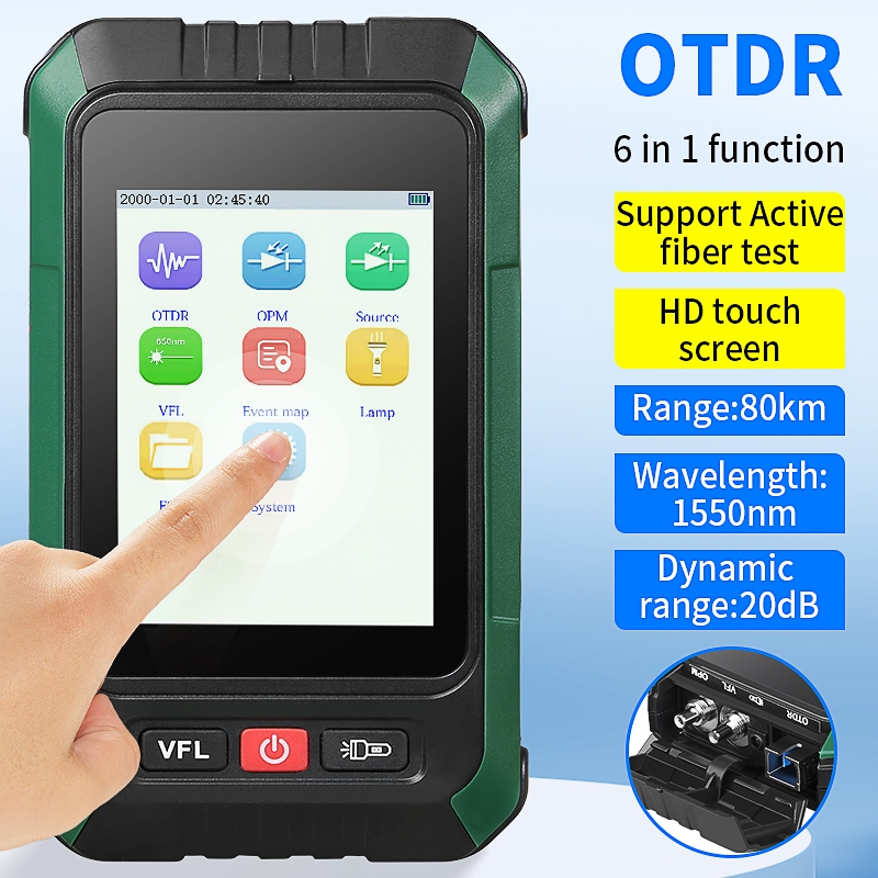 COMPTYCO AUA-18A/U OTDR optical time domain reflectometer 80KM OLS ...