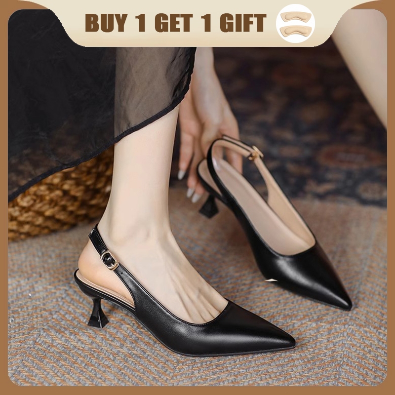 [PM] 2 inch Sandals for Women with Heels Elegant Korean Pointed Toe ...