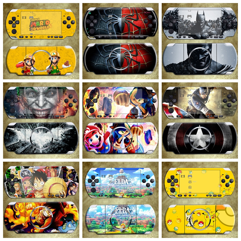 36 Colors Skin Sticker Compatible with Sony PSP 3000 Vinyl Decal Full ...