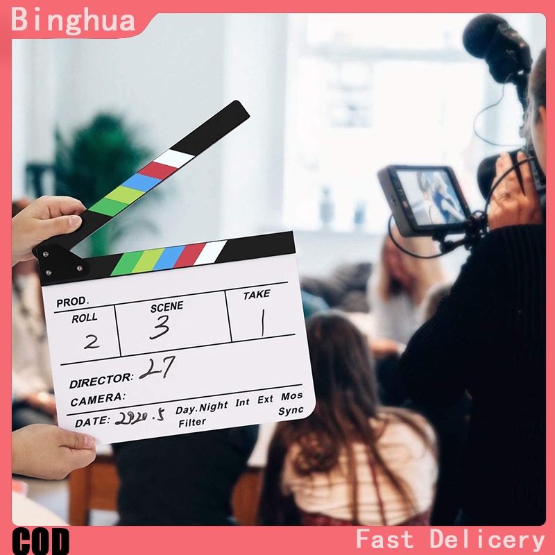 Director board acrylic film scene record board whiteboard crafts ...