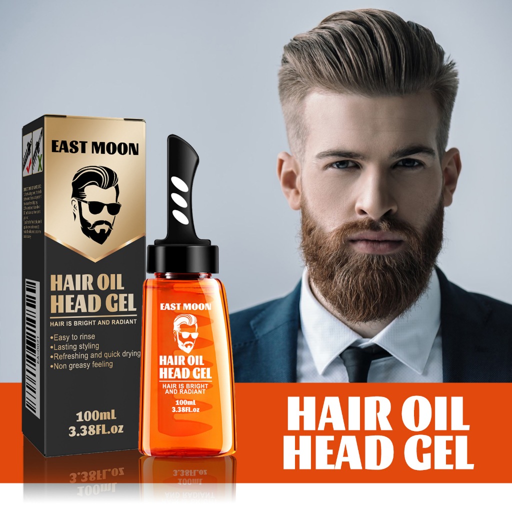 100ml Men hair wax comb retro Oil Head Hair Cream Wax Gel With Comb ...