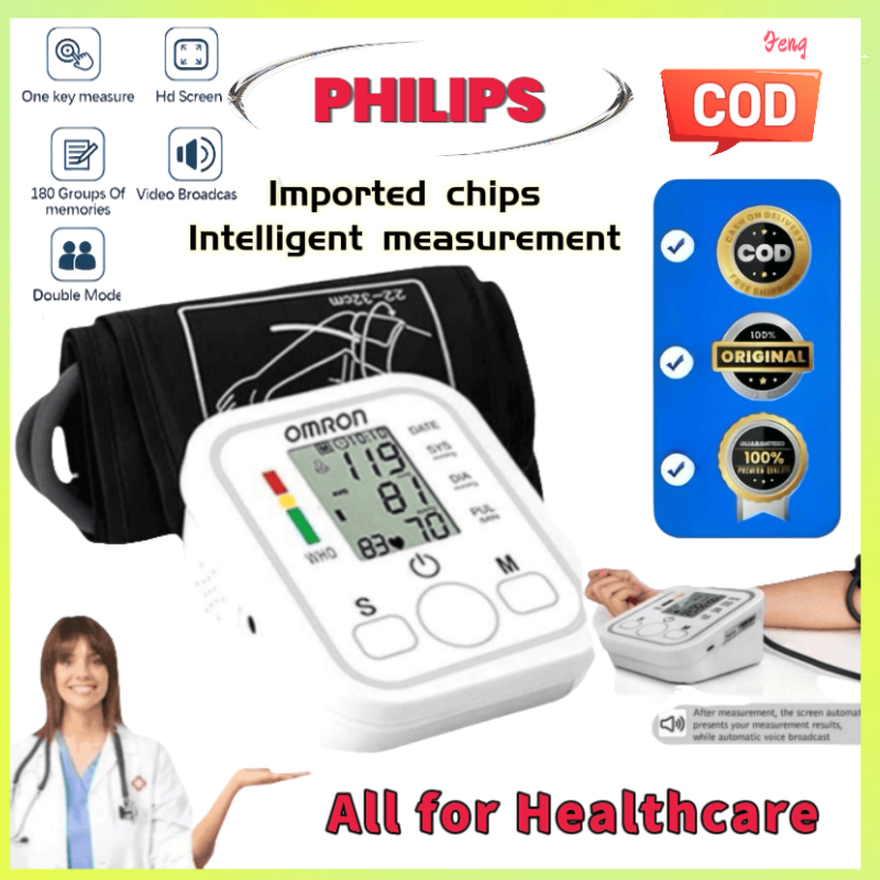 Blood Pressure Digital Monitor Rechargeable Bp Monitoring Digital ...