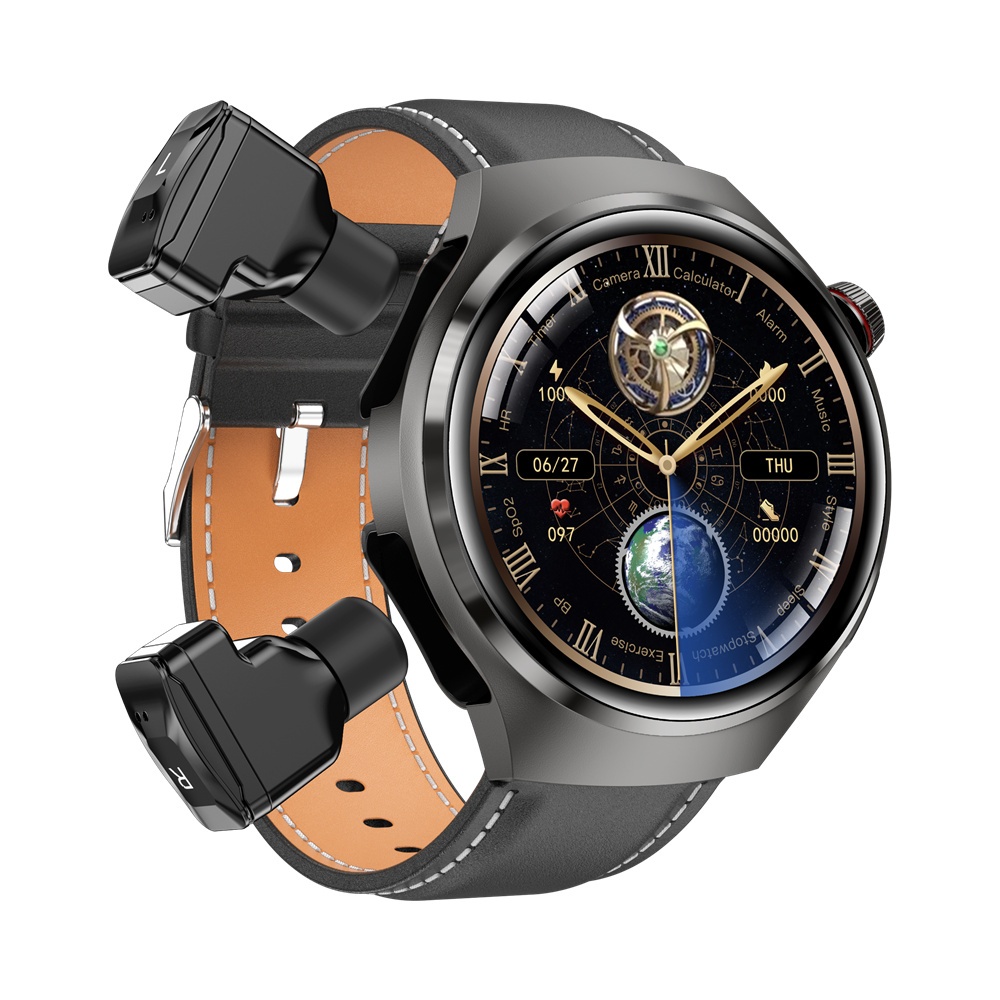 2025 NEW 2 in 1 Bluetooth Earphones Smartwatch HIFI 9D Sound Quality ...