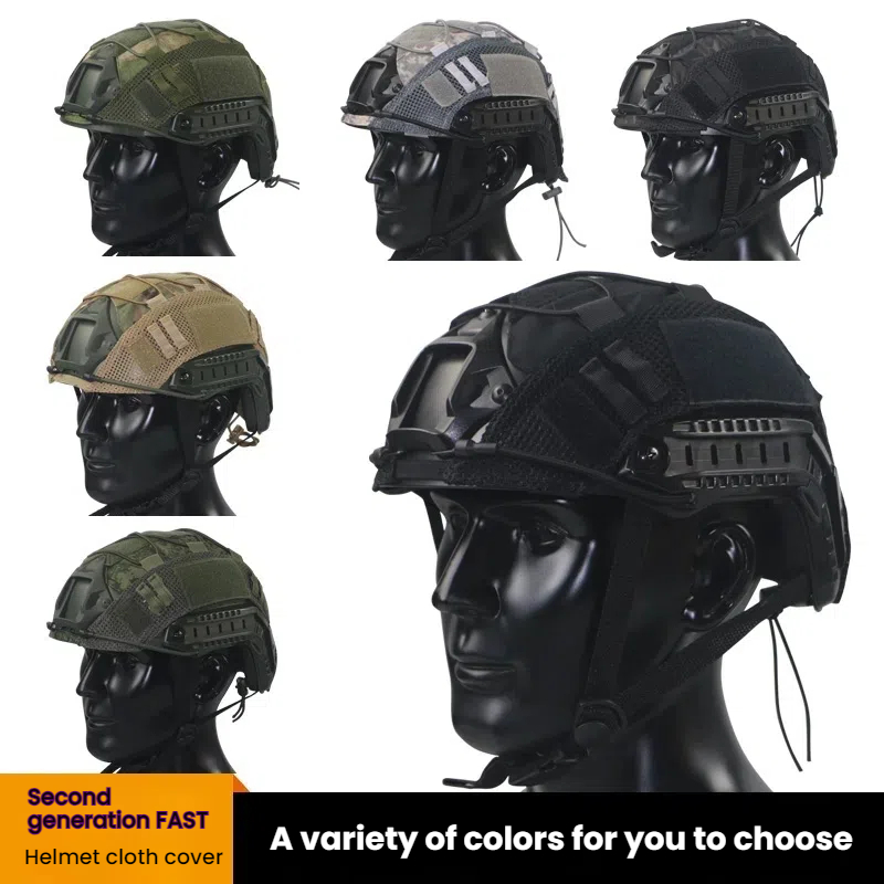 Tactical Helmet Cover MH PJ BJ OPS-Core Cloth HelmeFast Cover Airsoft ...