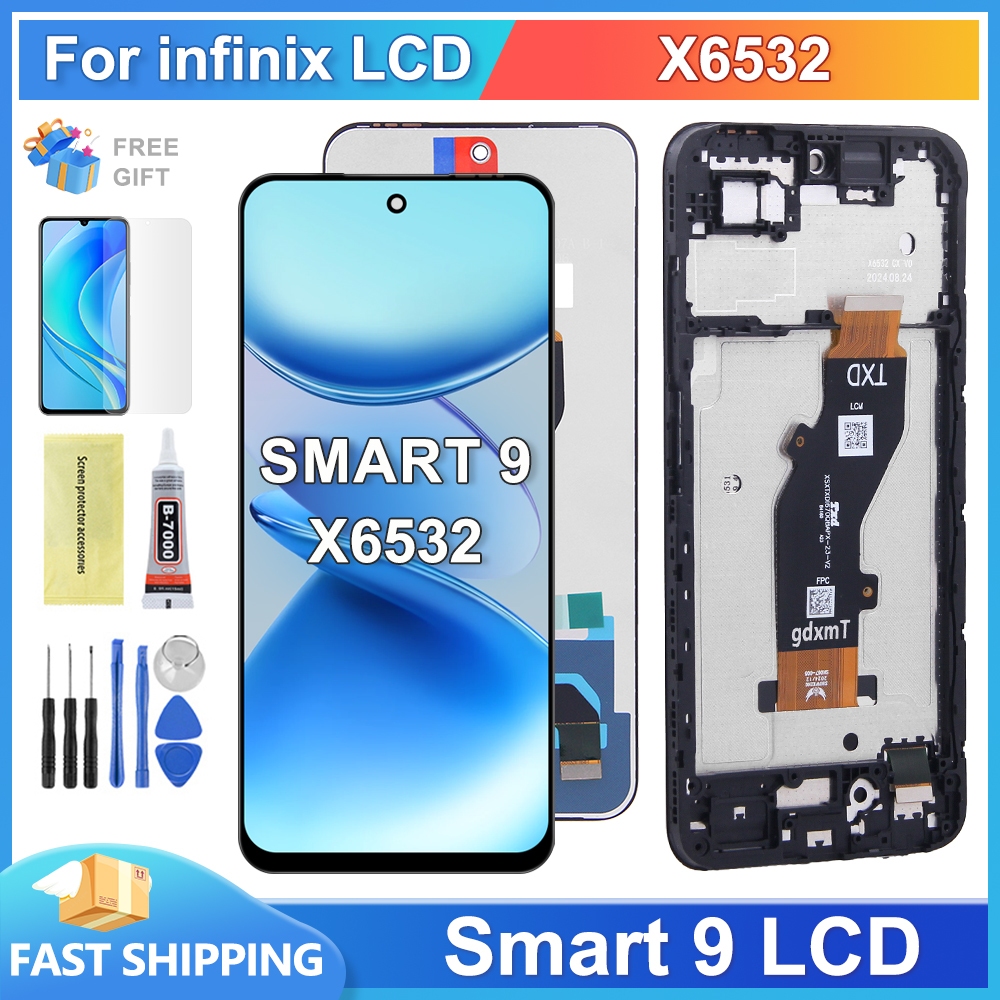 LCD IPS For Infinix Smart 9 HD X6532 X6532C LCD Display Touch Screen ...