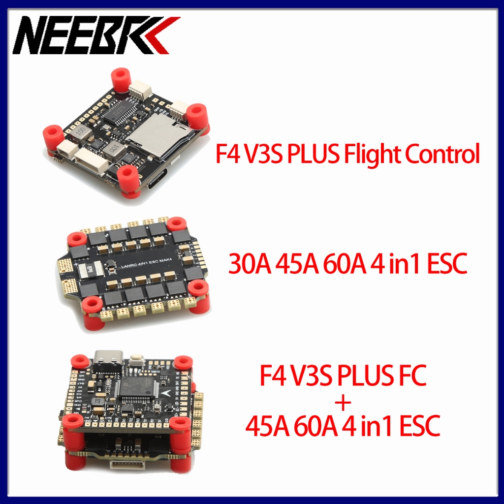 NEEBRC F4V3S F4 V3 V3S PLUS FC Flight Controller Board Barometer OSD ...
