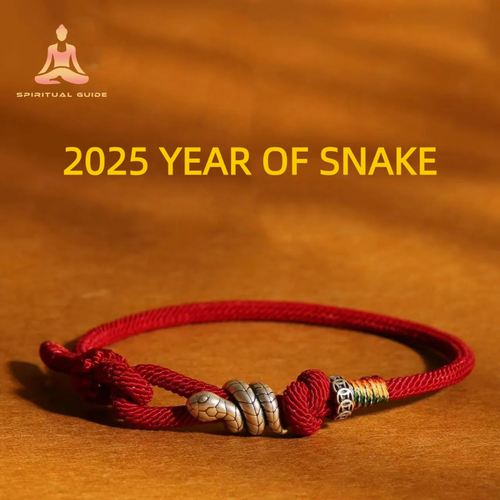 2025 Lucky Snake Red String Year Of Snake Red Rope Simple Design ...
