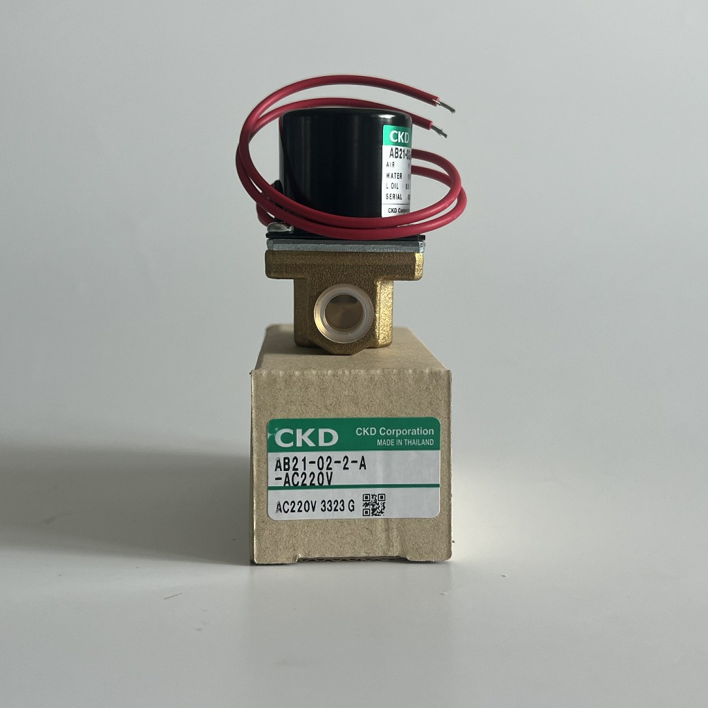 Ckd Solenoid Valve AB21-02-2-A-DC24V AB21-02-2-A-AC220V AC110V Imported ...