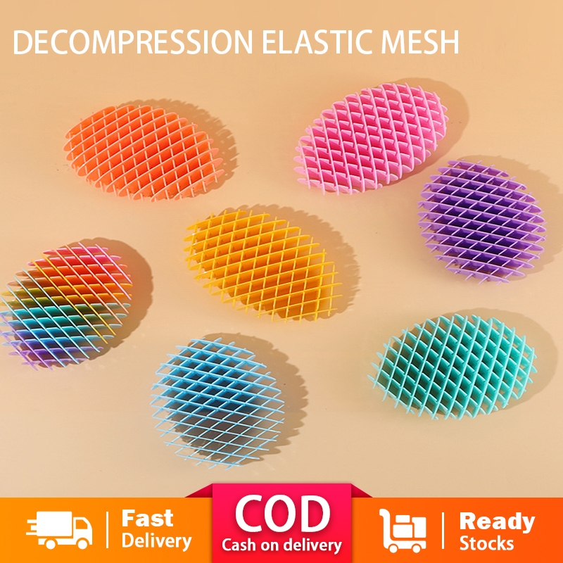 Adult Decompression Fidget Worm Carrot Elastic Net 3d Children Stress ...