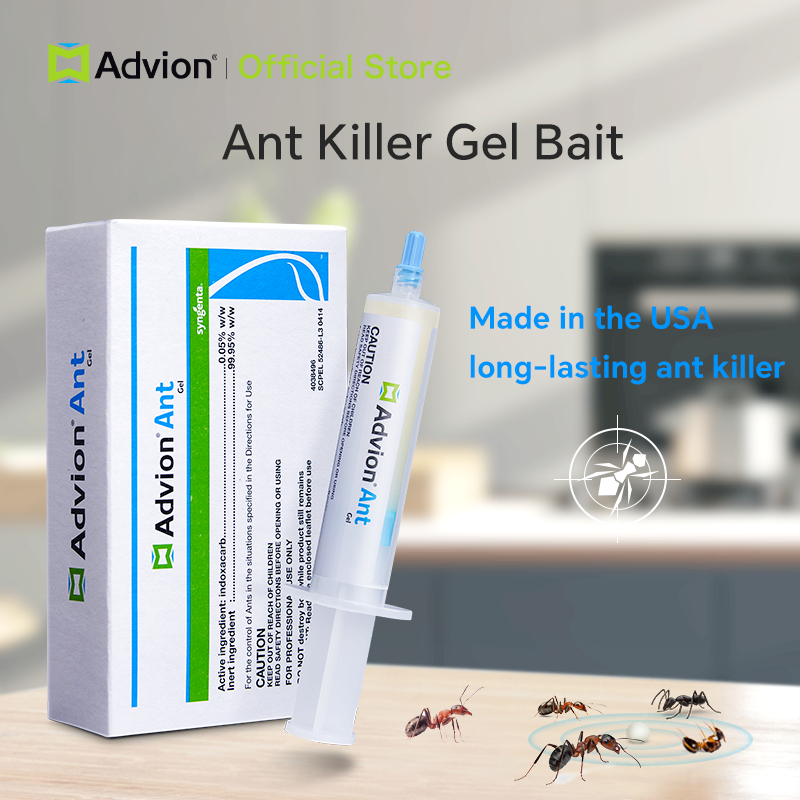 Syngentga Advion Ant Gel Bait, 30g, 1Plunger and 1 Tip, Formulated with 0.05% Indoxacarb, ,Ant ...