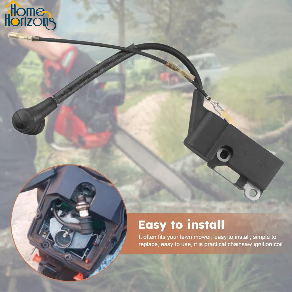 Chainsaw lgnition Coil Module for 52/58cc Gasoline Engine Ignition Coil ...