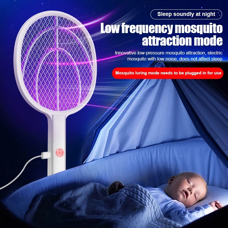 2-in-1 Mosquito Lamok killer racker swatter high quality premium ...