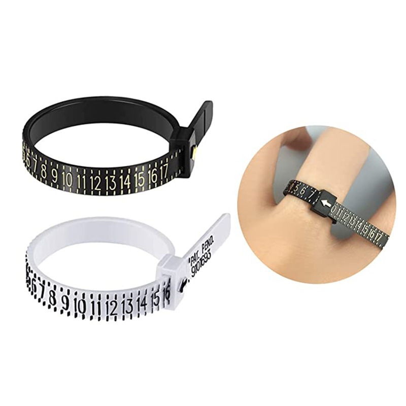 Portable ring measurement with Midu finger circumference measurement ...