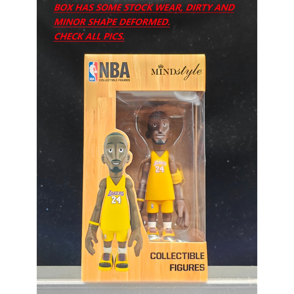 Mindstyle x CoolRain NBA Kobe Bryant Yellow 5” LA Lakers Collectible ...