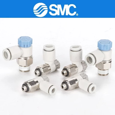 Smc Joint AS1201F/2201F-M5/01/02-04A/06A/08SA Pneumatic Throttle Speed Regulating Valve | Shopee ...