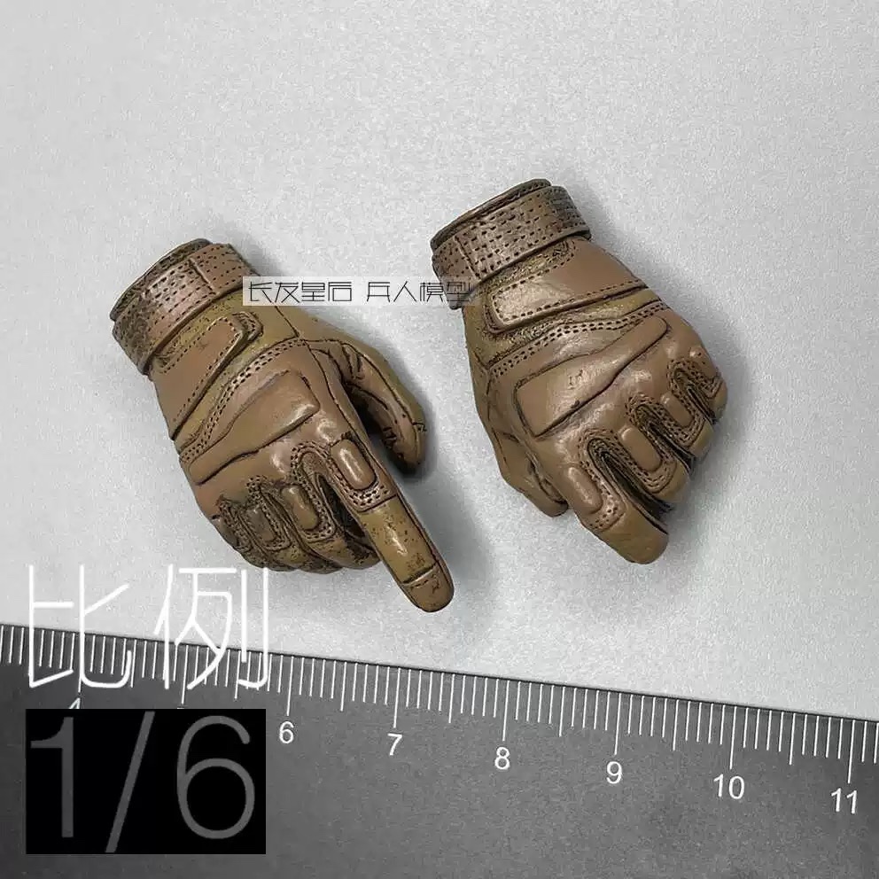 1/6 Soldier 40cm HOTTOYS HT Old Military CIA Commander James Dean Hand ...