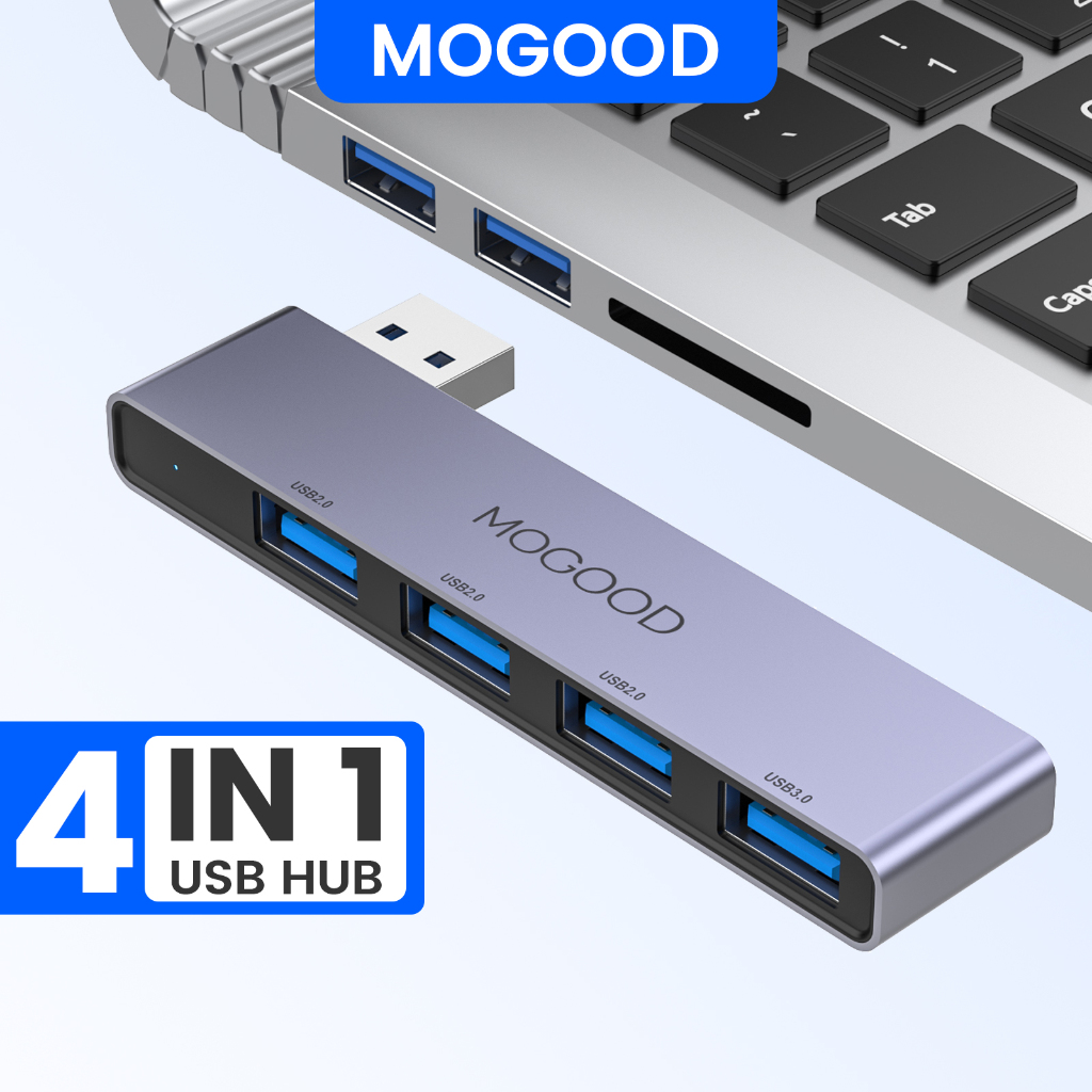 USB Hub for Laptop, USB Hub USB Splitter Ultra-Slim Data USB Hub ...