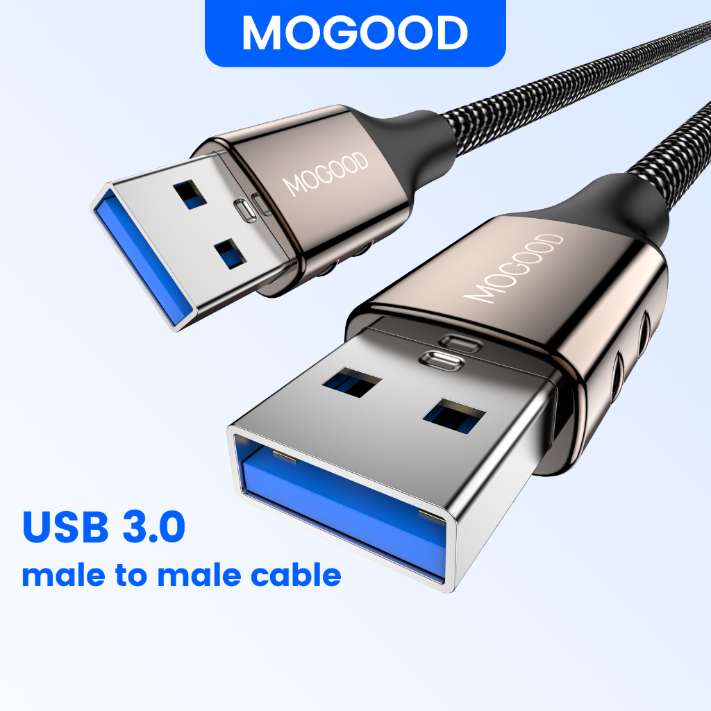USB 3.0 Male to Male Extension USB A Male to Male Cable USB Cord USB ...
