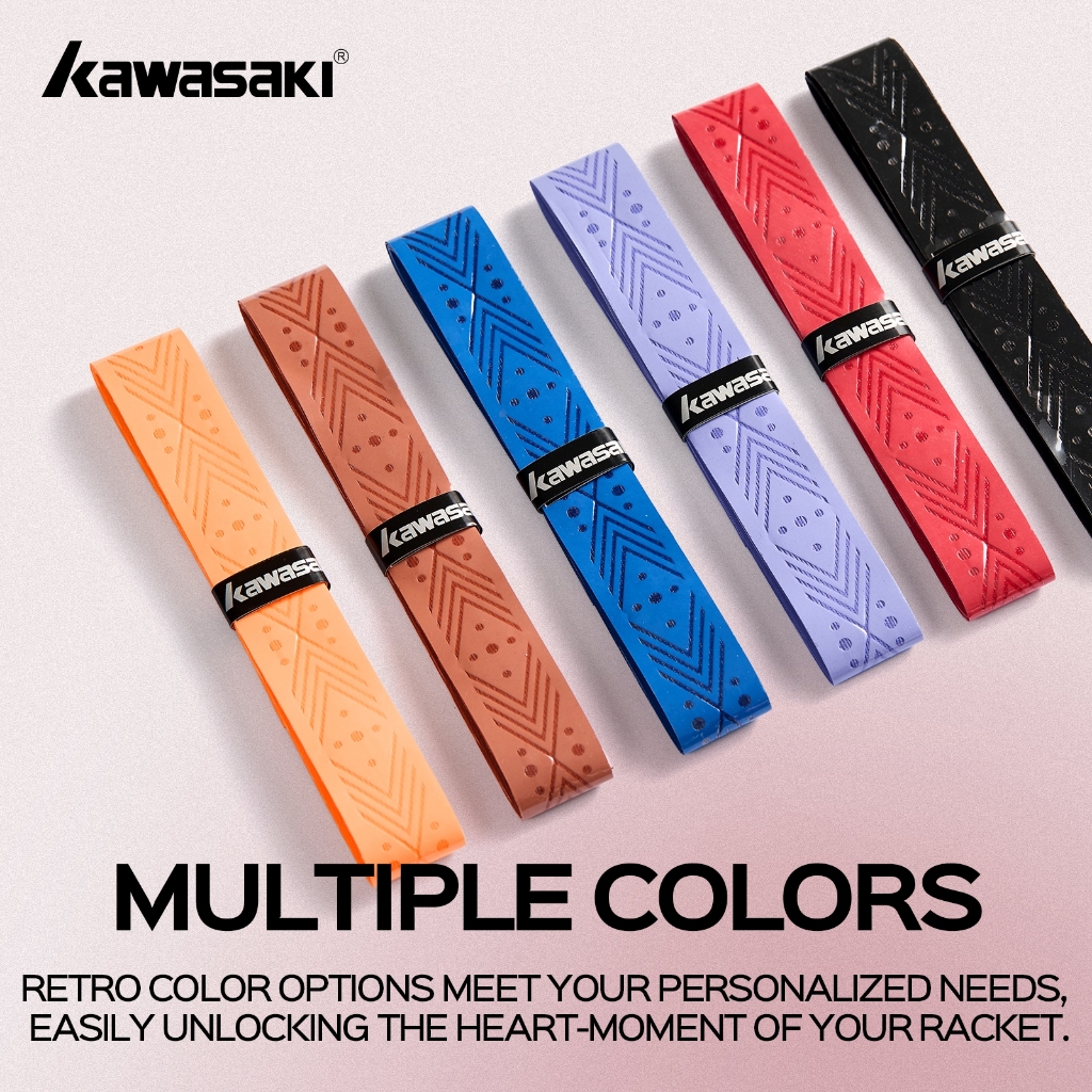 Kawasaki 5PCS Grip Hand Grip Badminton Overgrip Tennis X5Ⅱ Hand Glue ...