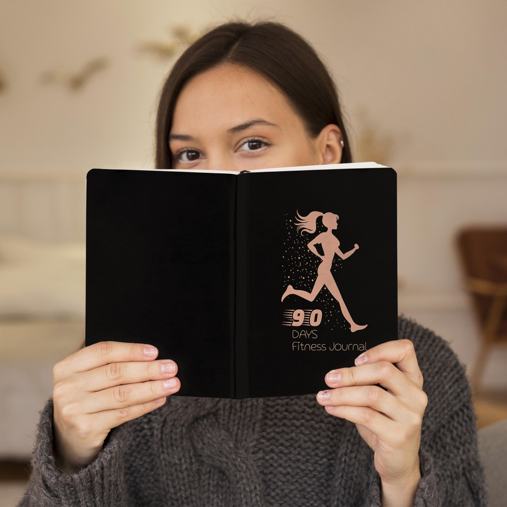 2025 90-Day Fitness Journal – A5 Planner with Body Tracker, Wellness ...