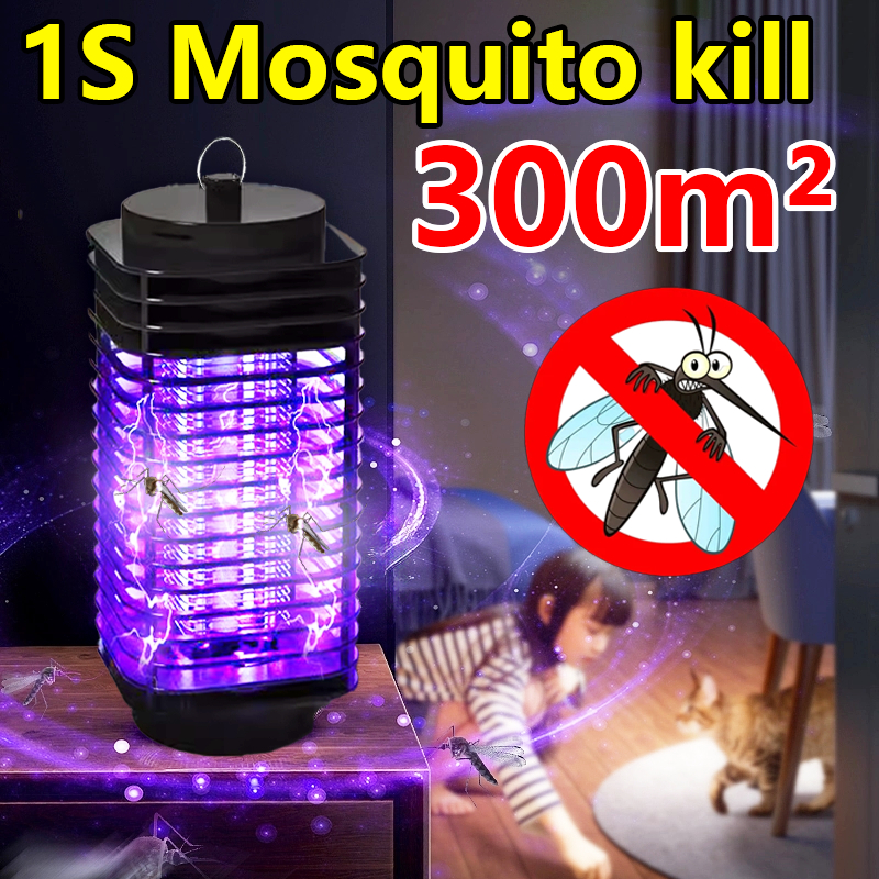 Electric Mosquito Killer Lamp Fly Killer Uv Light Insect Killer ...