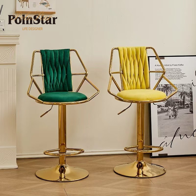 Polnstar Rotating Height Lifting Bar Stool Bar Chair High Stool Modern ...