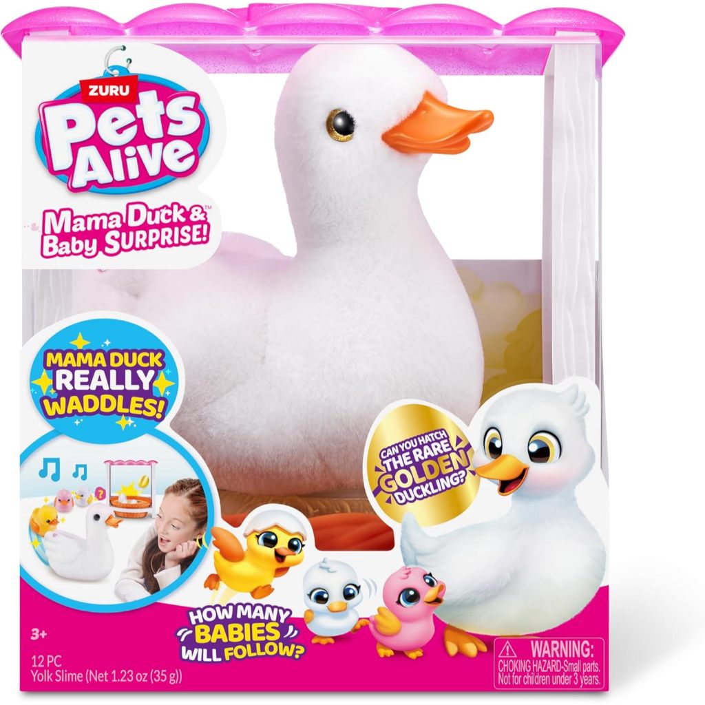 Zuru Pets Alive Pets Alive Mother Duck Surprise, 4 Surprise Eggs ...