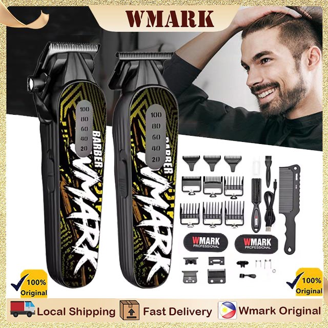 WMARK NG-8631KIT men's oil head engraving cutter main push hair clipper ...