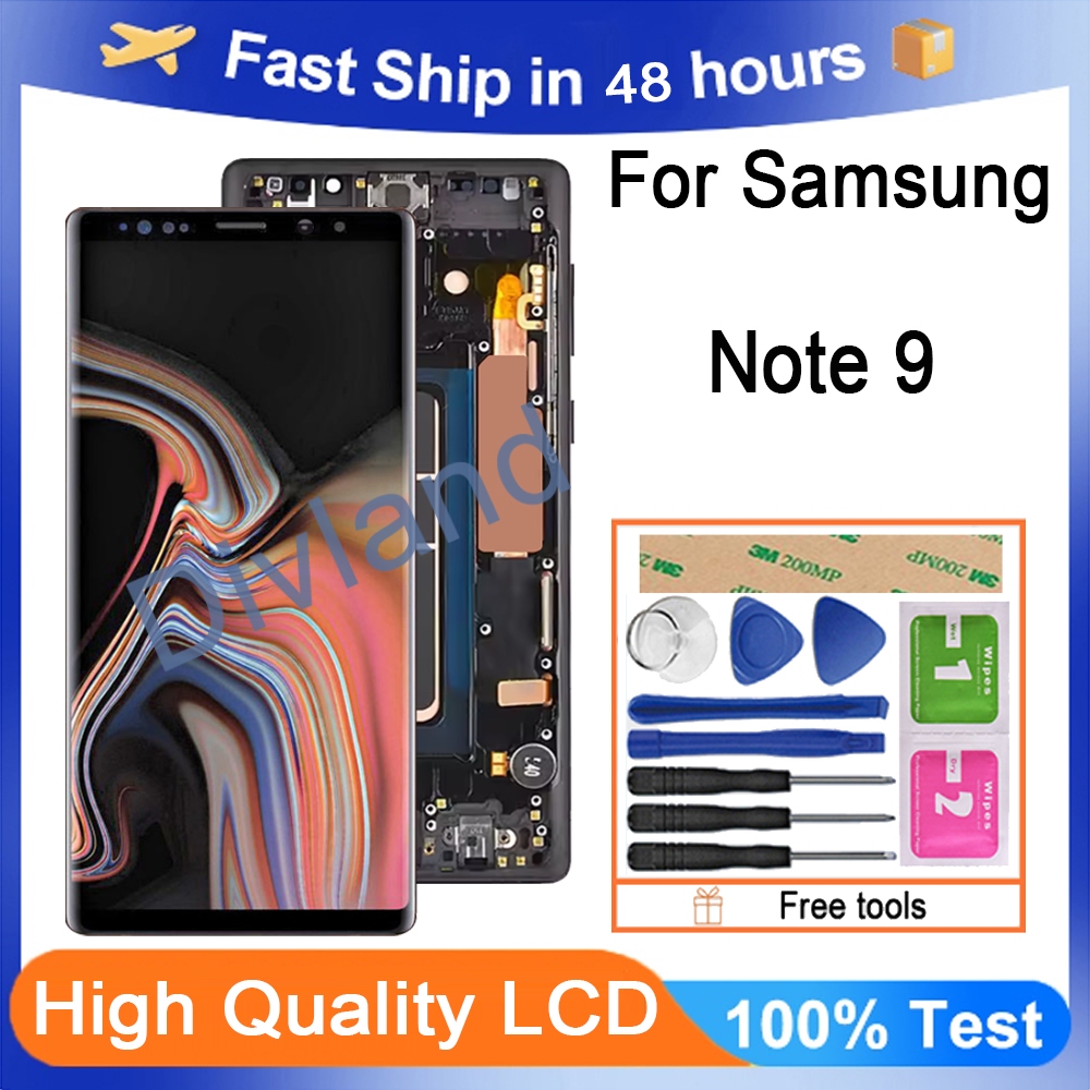 Original AMOLED OLED TFT Samsung Galaxy Note 9 LCD Display Touch Screen ...
