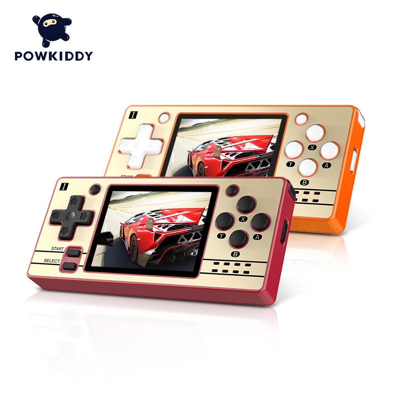 POWKIDDY Q20 Mini Handheld Game Console Open Source 2.4 Inch OCA Full ...